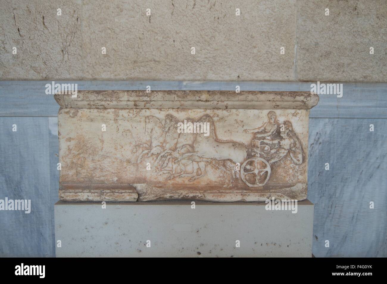 Statues in Athens Museum Stock Photo - Alamy