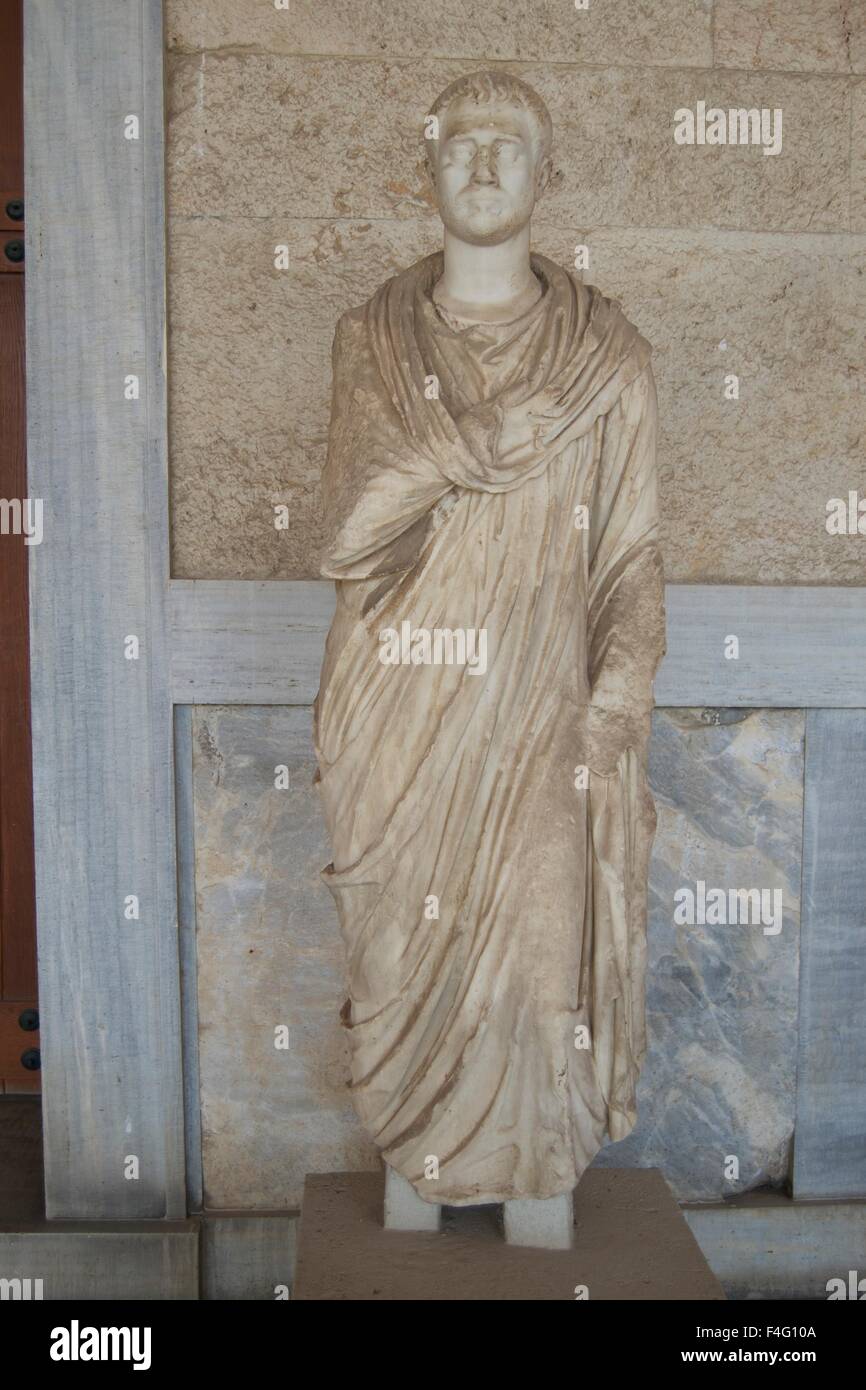Statues in Athens Museum Stock Photo - Alamy