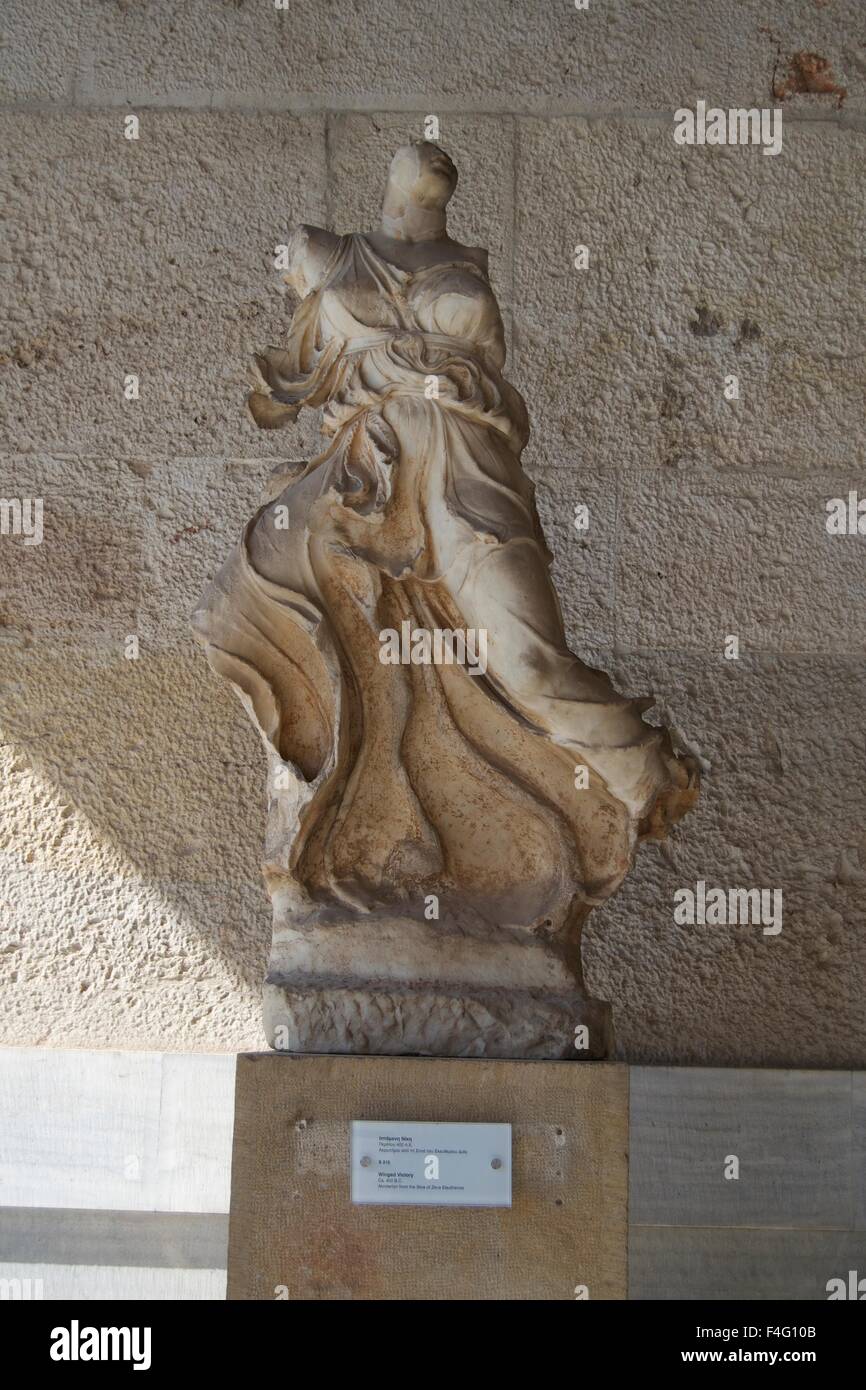 Statues in Athens Museum Stock Photo - Alamy