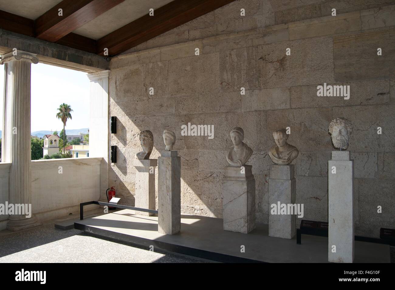 Statues in Athens Museum Stock Photo - Alamy
