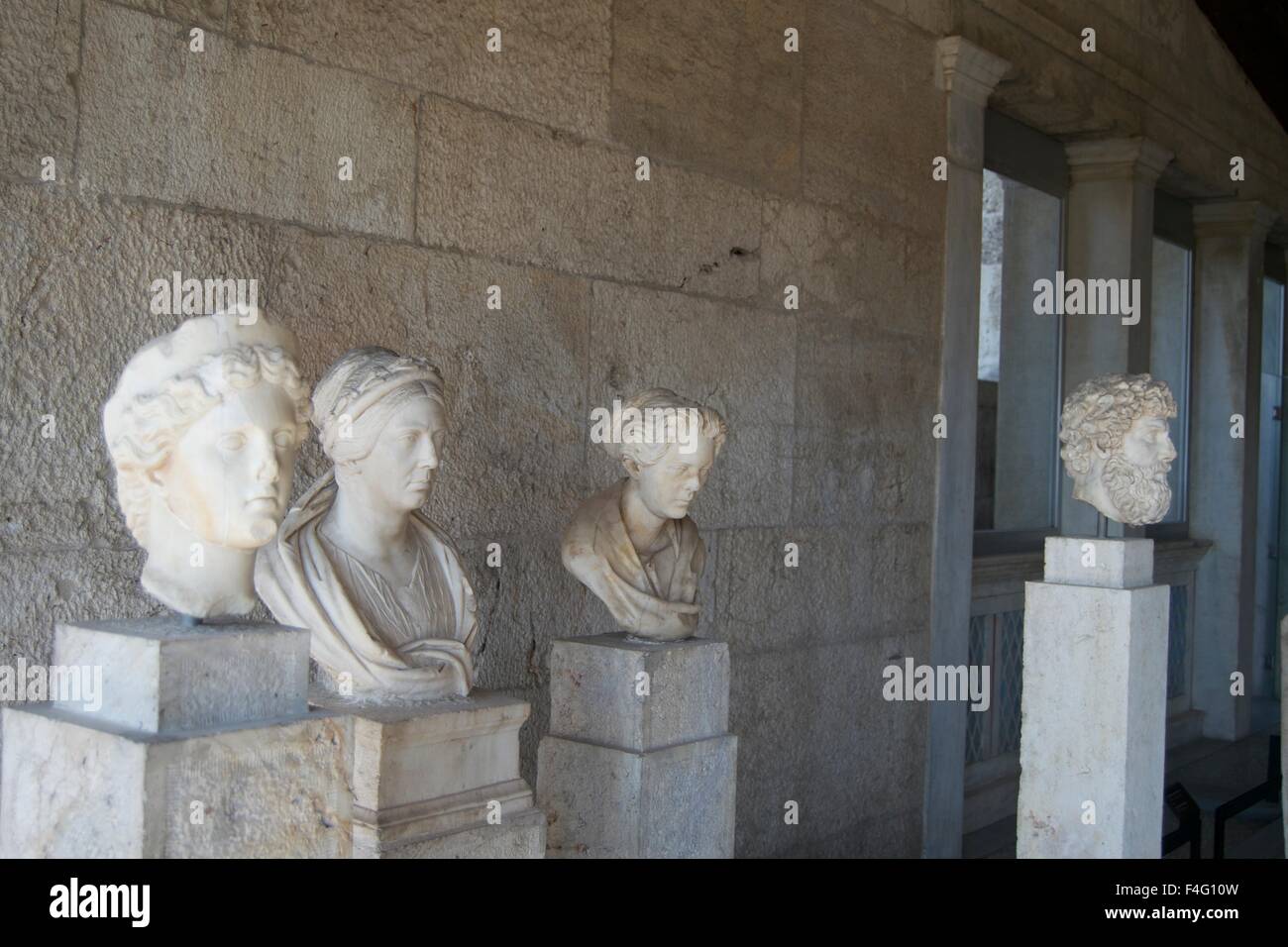 Statues in Athens museum Stock Photo - Alamy