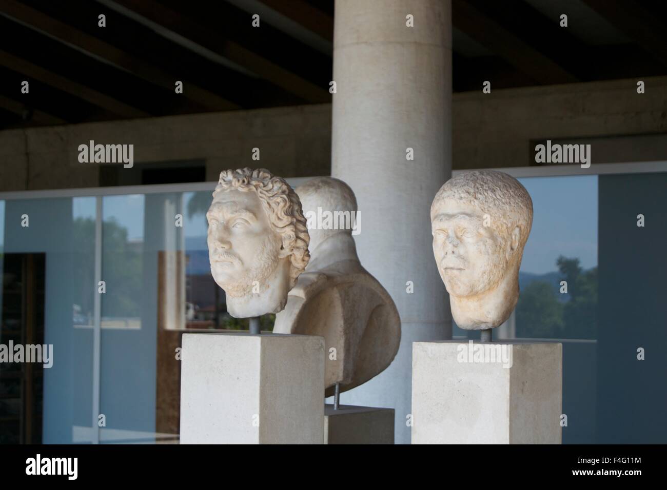 Greek god statue art sculpture culture museum Stock Photo - Alamy