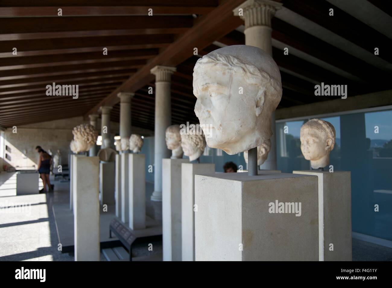 Greek god statue art sculpture culture museum Stock Photo - Alamy