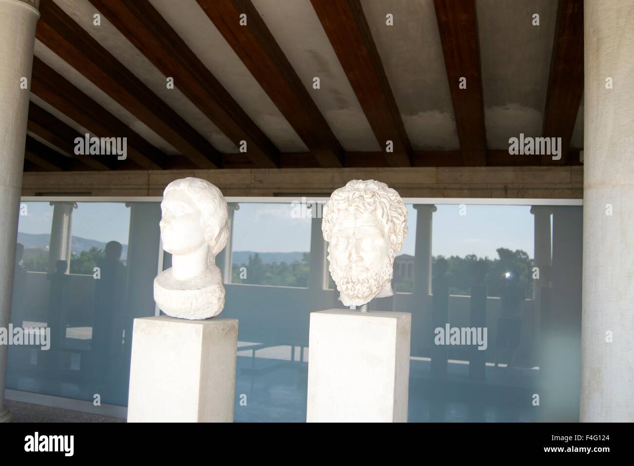 Greek god statue art sculpture culture museum Stock Photo - Alamy