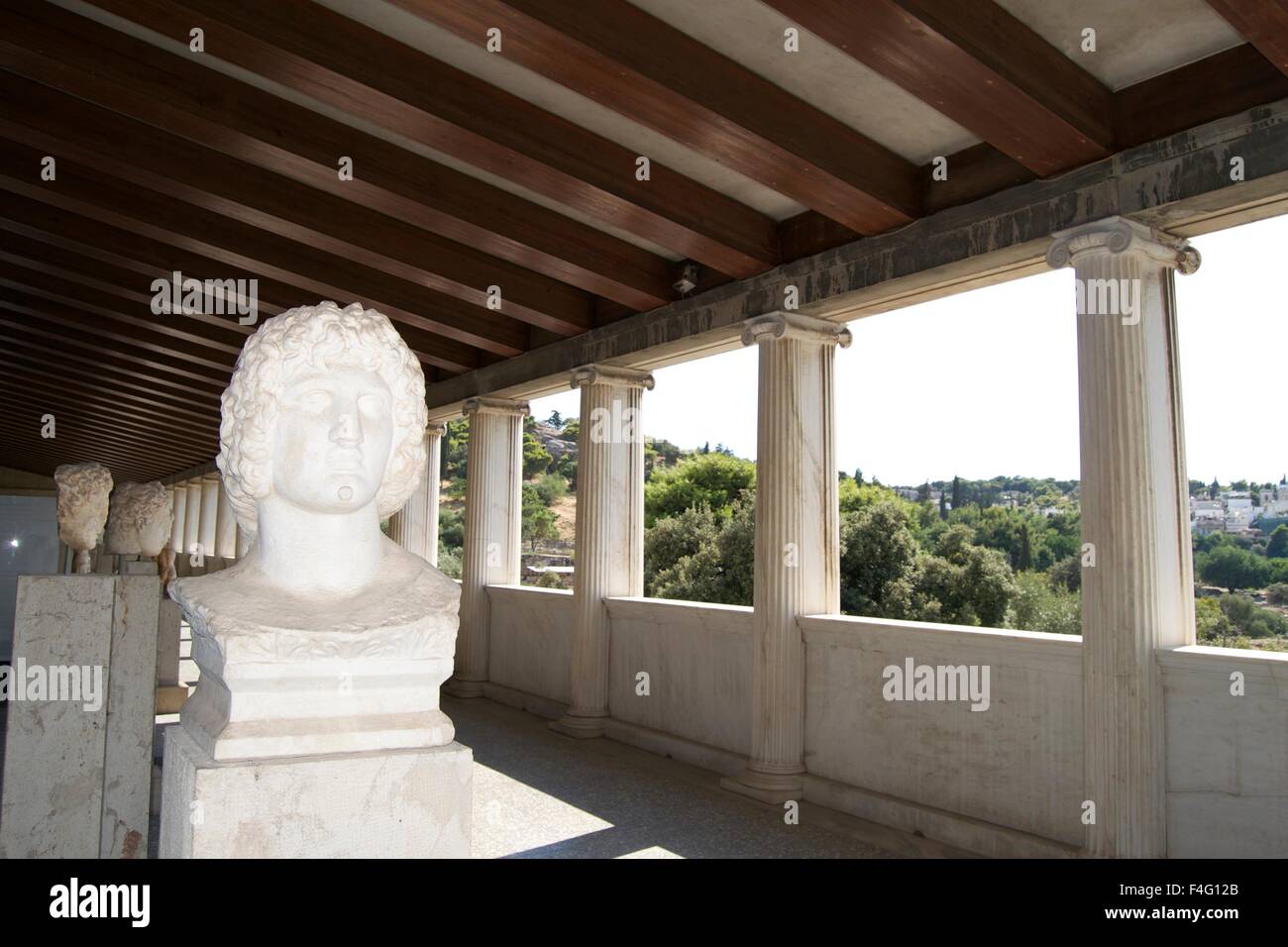 Greek god statue art sculpture culture museum Stock Photo - Alamy