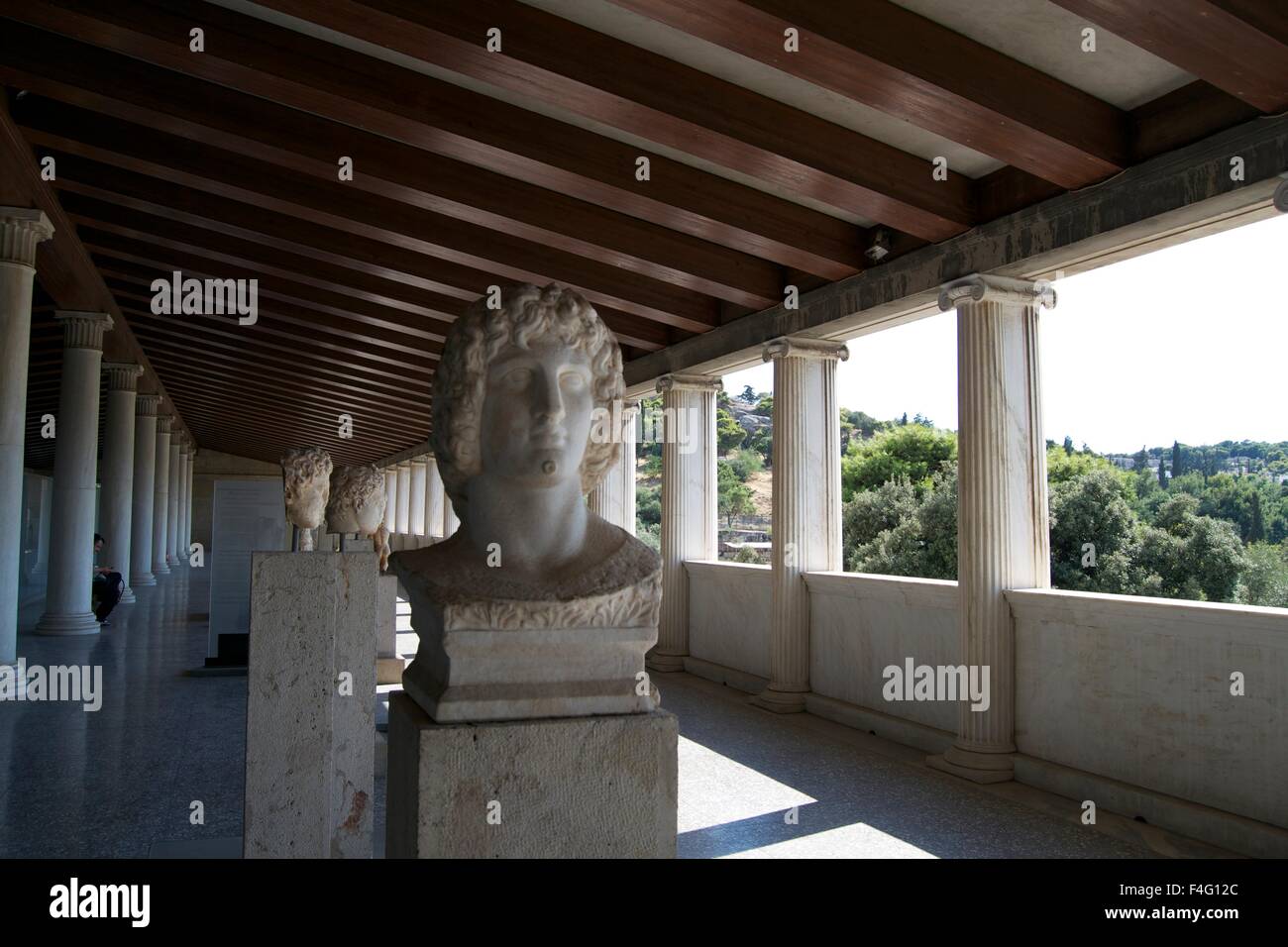 Greek god statue art sculpture culture museum Stock Photo - Alamy