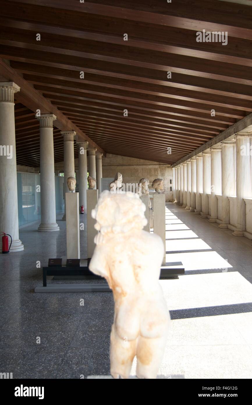 Greek god statue art sculpture culture museum Stock Photo - Alamy
