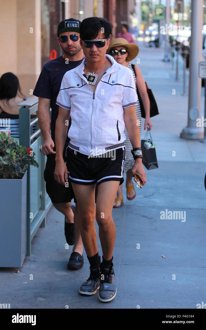 Bobby Trendy out and about on a hot summer day Featuring: Bobby Trendy ...