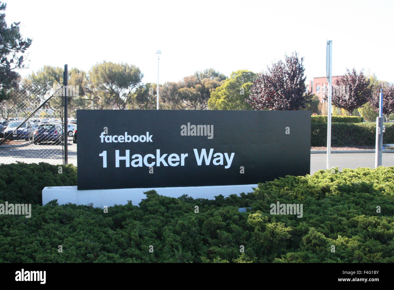 1 hacker way hi-res stock photography and images - Alamy