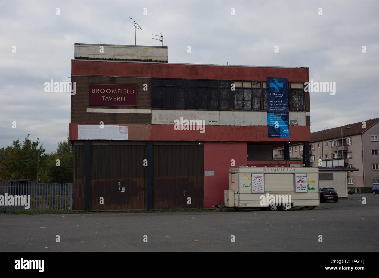 Glasgow red road flats hi-res stock photography and images - Alamy