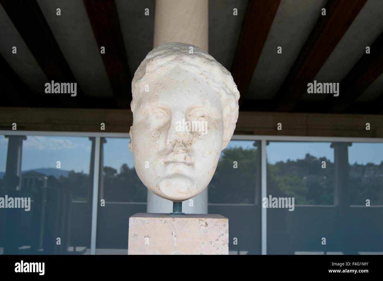 Greek god statue art sculpture culture museum Stock Photo - Alamy