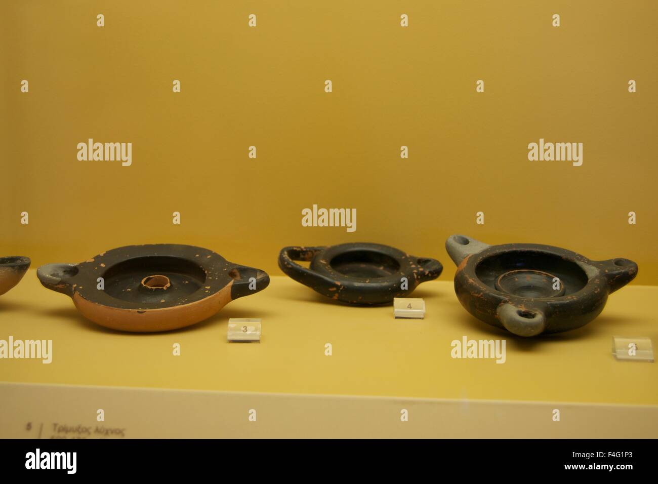 Ancient Greek pottery museum culture clay craft Stock Photo - Alamy