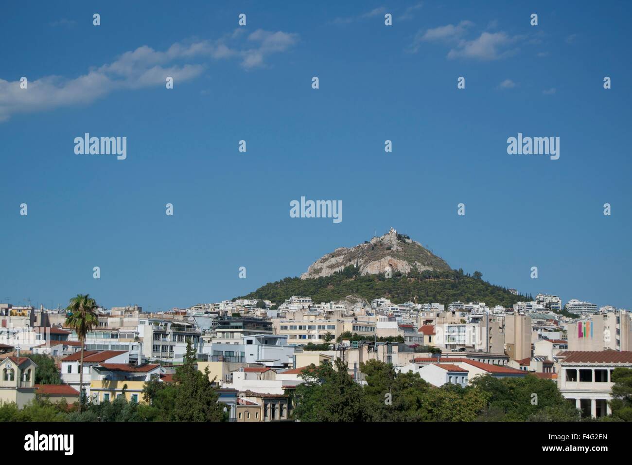 Top view athens hi-res stock photography and images - Alamy