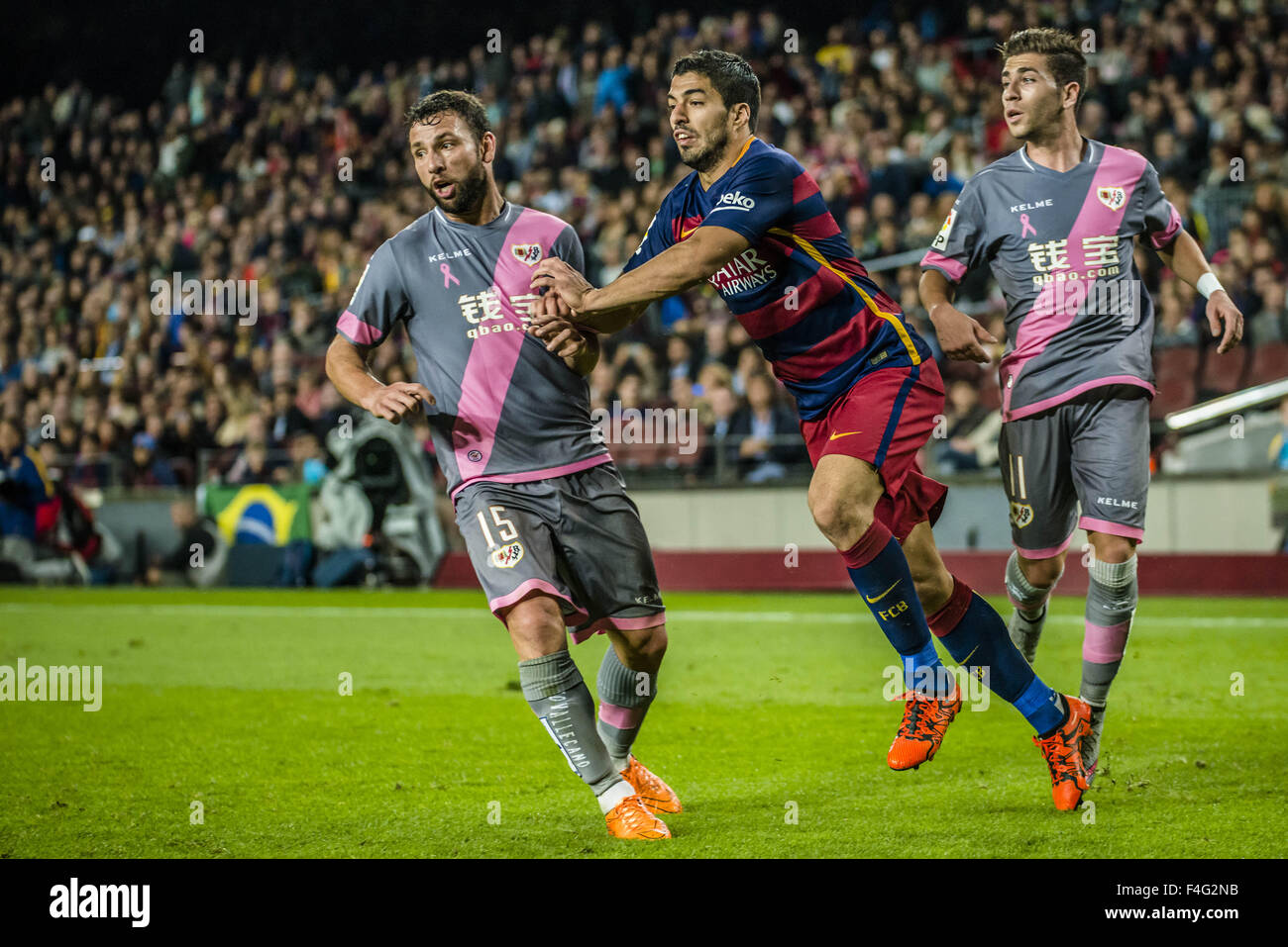 Barcelona, Catalonia, Spain. 17th Oct, 2015. FC Barcelona's forward ...