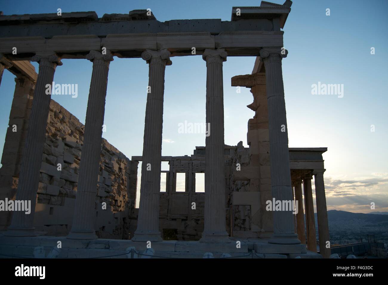 Greek temple acropolis Parthenon architecture Stock Photo - Alamy