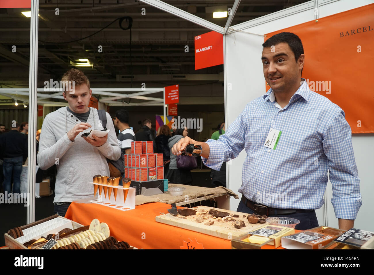 London,UK 17th Oct 2015 : Hundreds of Chocolate fans attends the The ...
