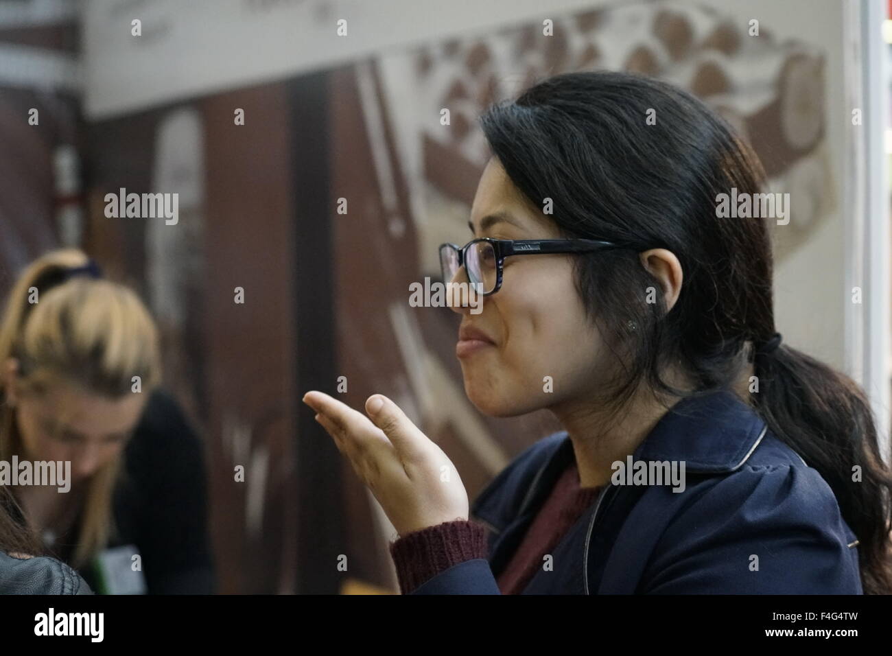 London,UK 17th Oct 2015 : Hundreds of Chocolate fans attends the The ...