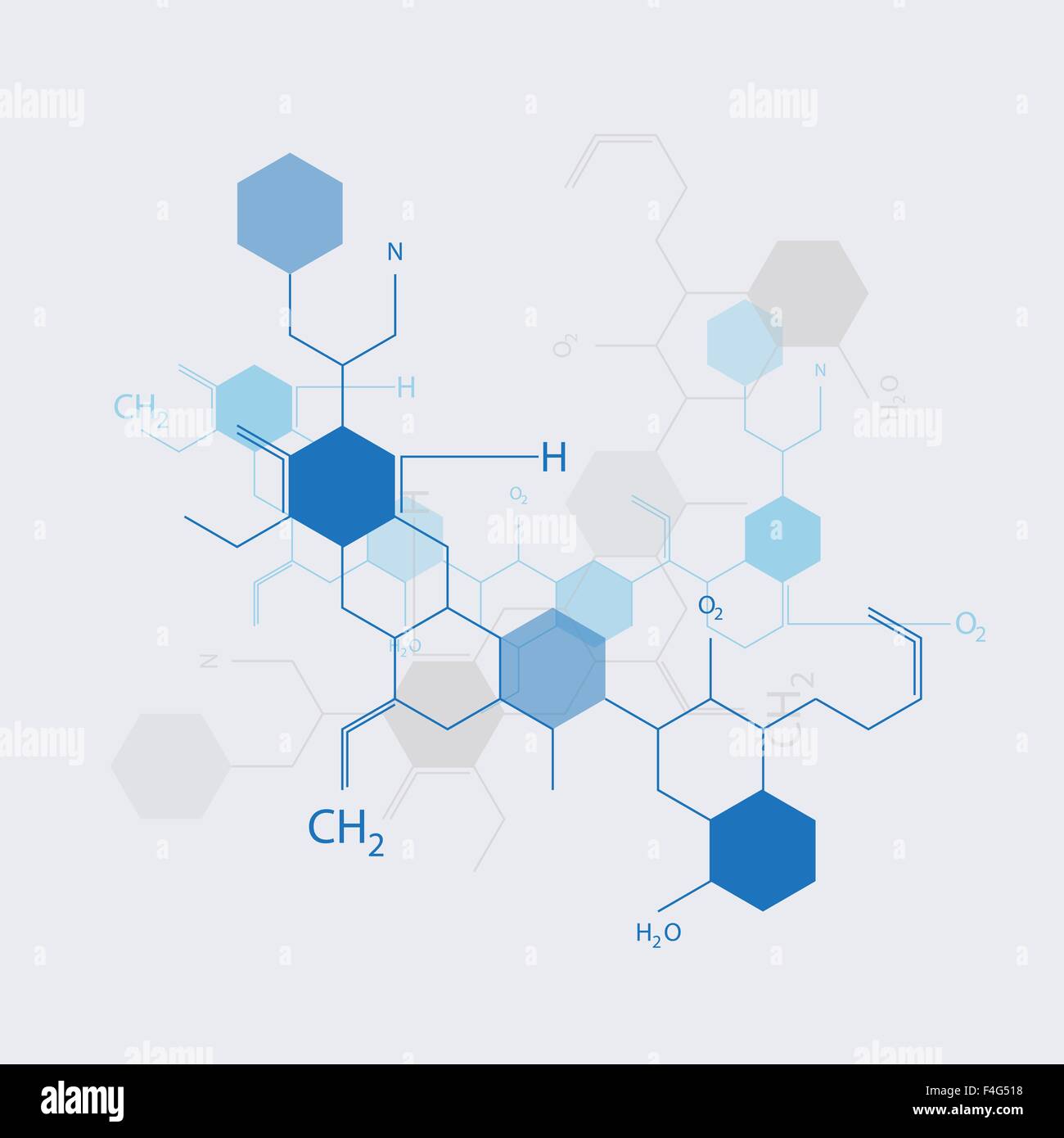 Chemical chain picture Stock Vector Image & Art - Alamy