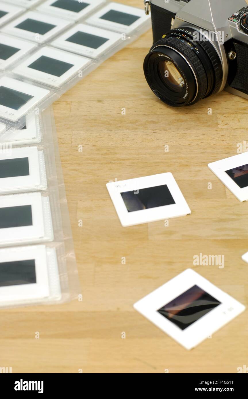 Retro slr camera slide hi-res stock photography and images - Alamy