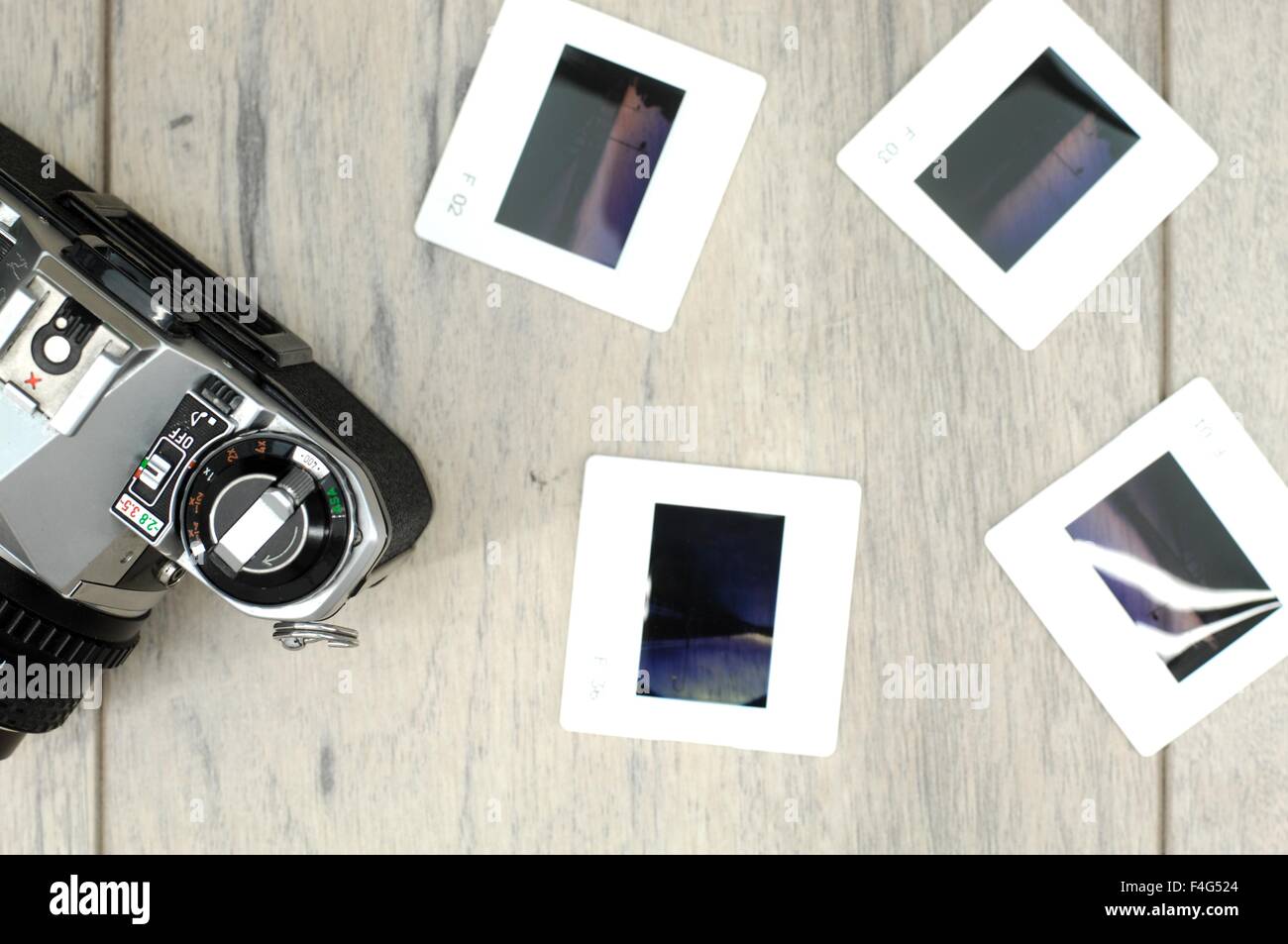 Retro slr camera slide hi-res stock photography and images - Alamy