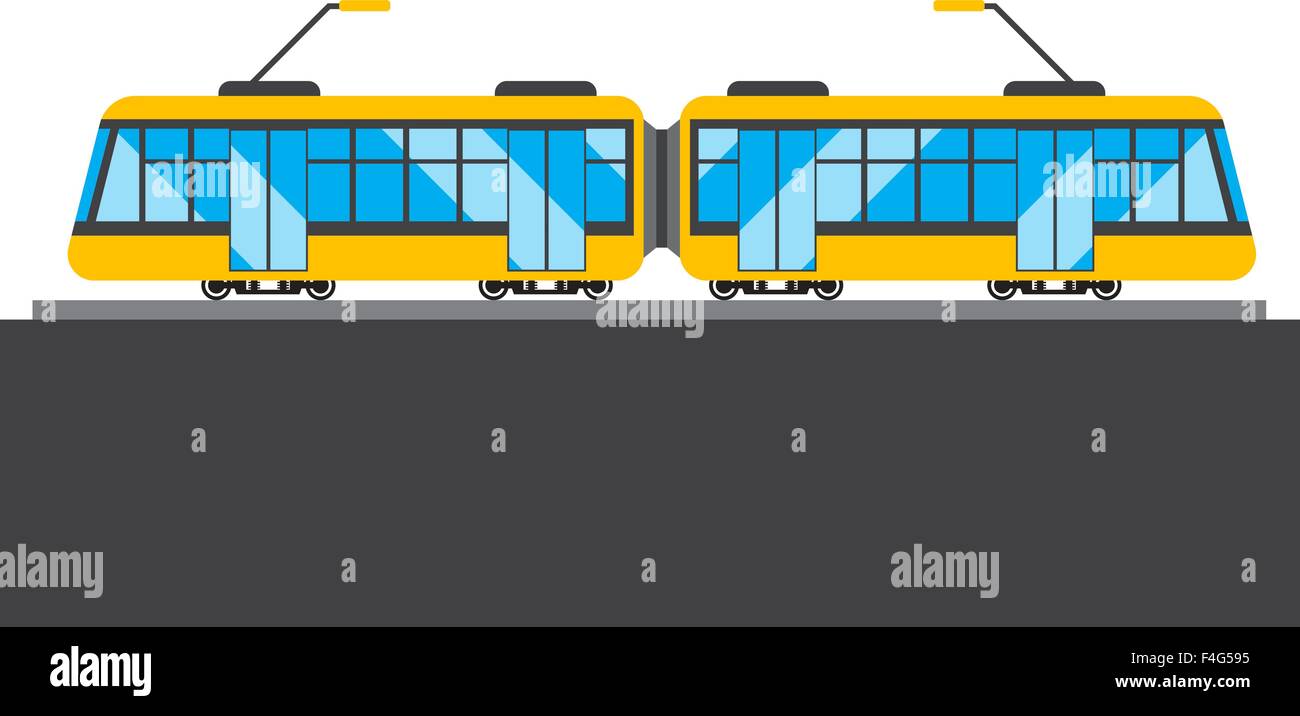 Grey train Stock Vector Images - Alamy