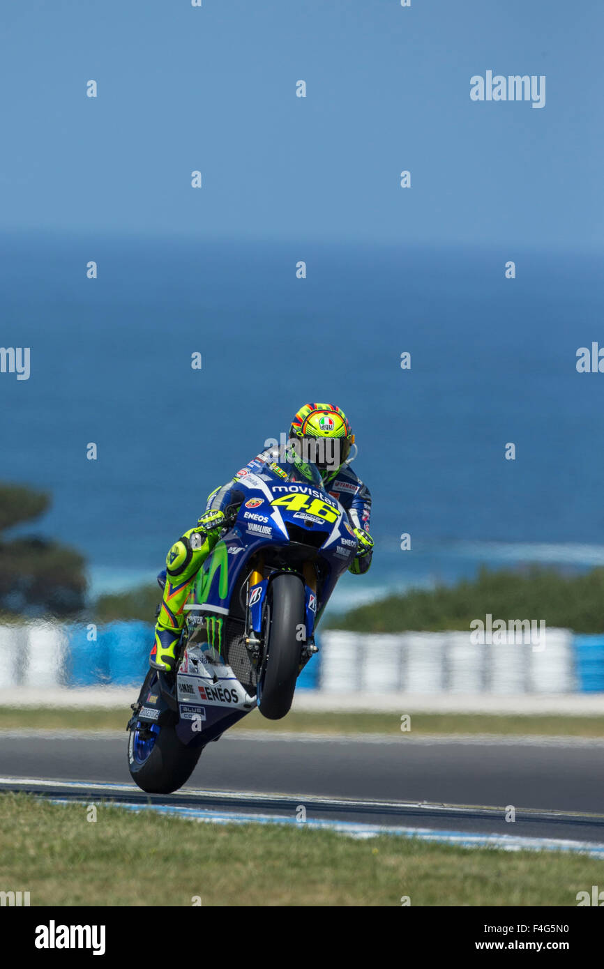 Valentino Rossi Wheelie
