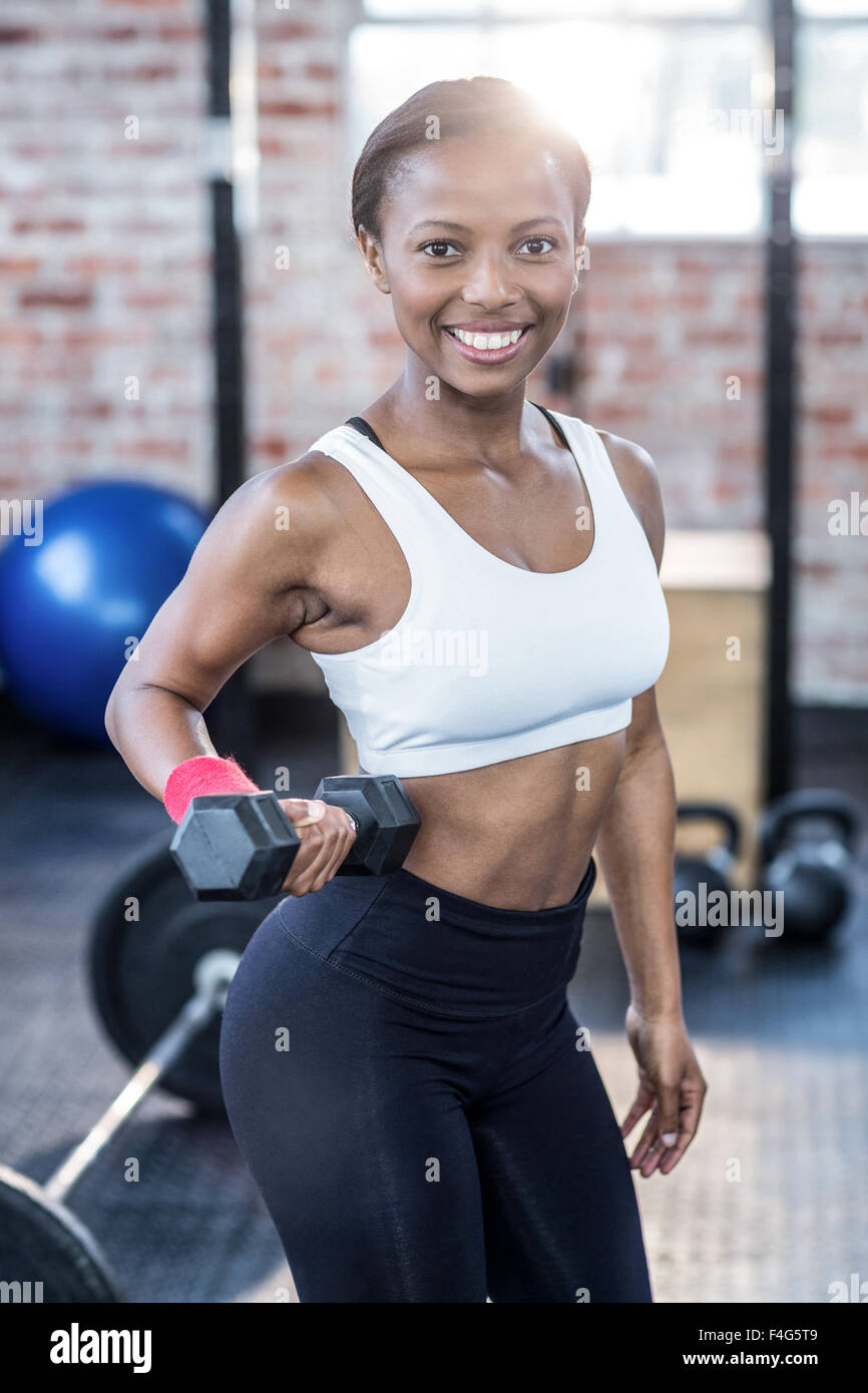 Muscular woman athlete hi-res stock photography and images - Alamy
