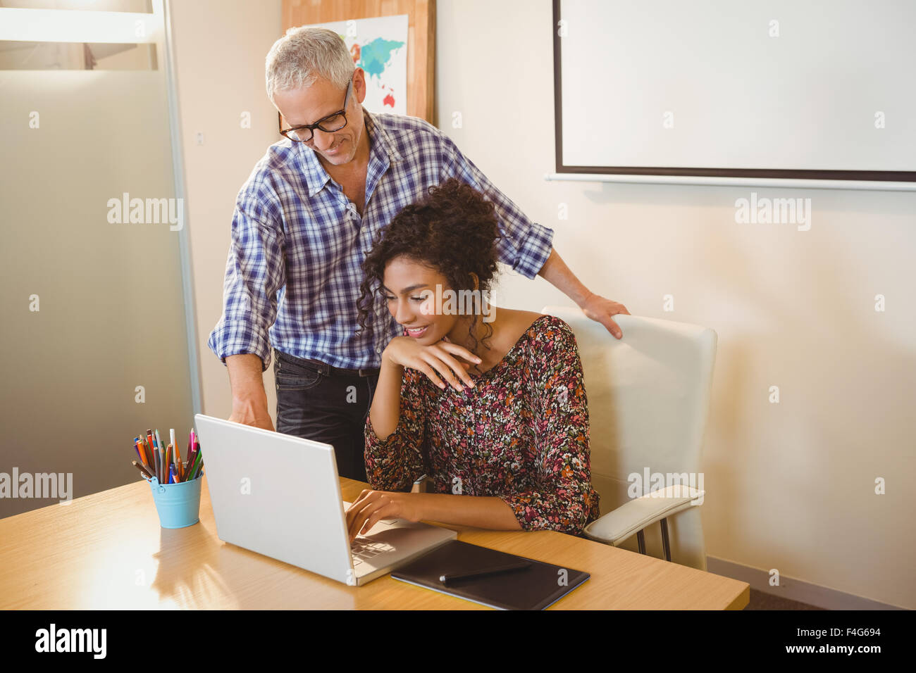 Male professional explaining over hi-res stock photography and images ...