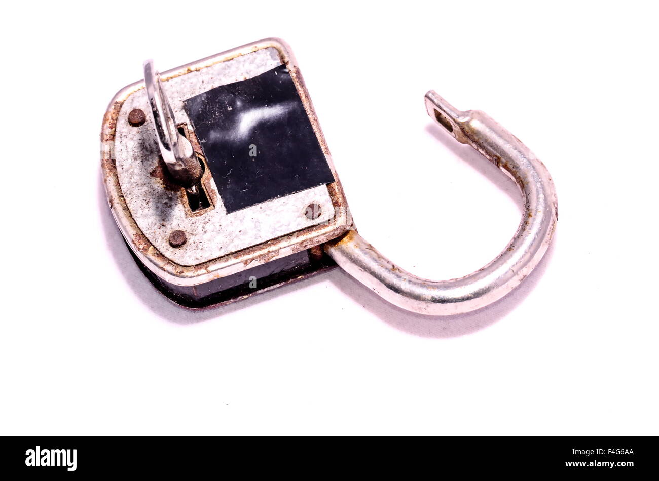 Old Antique Vintage Padlock Stock Photo - Alamy
