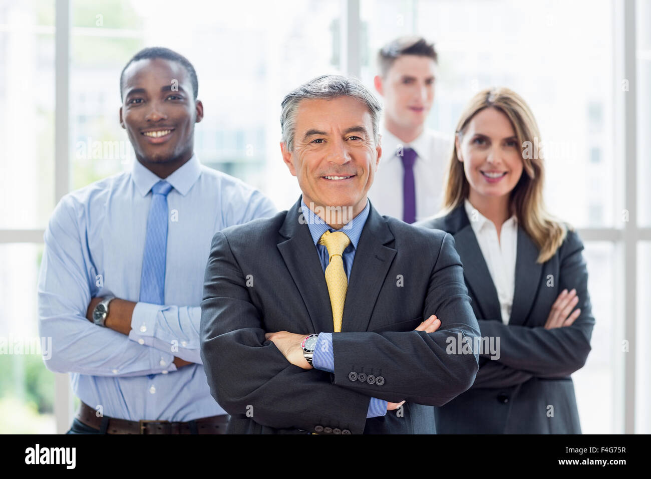 Young smiling businesswoman posing hi-res stock photography and images ...
