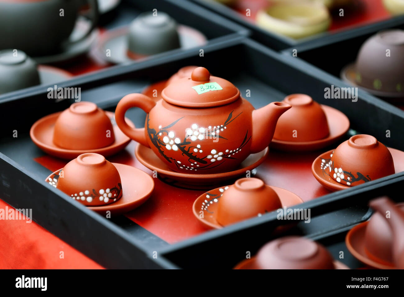 Traditional Vietnamese products on display Stock Photo - Alamy