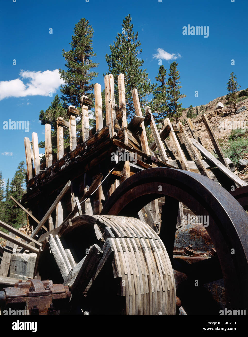 California, Sierra Nevada Mountains, Inyo National Forest, Heavy ...