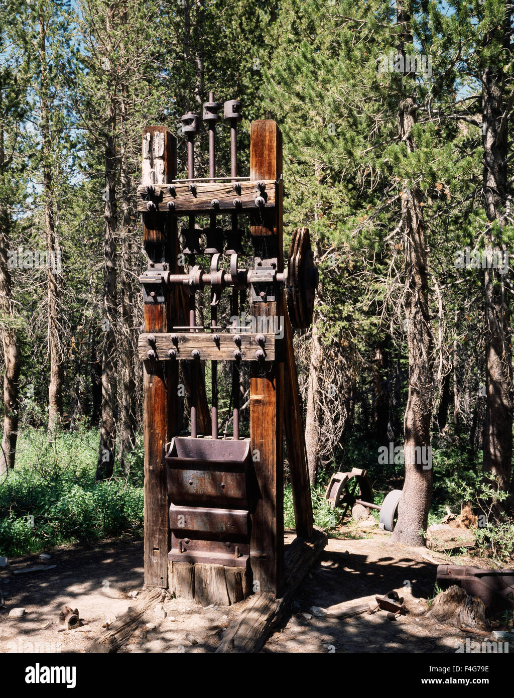 California, Sierra Nevada Mountains, Inyo National Forest, Mining ...