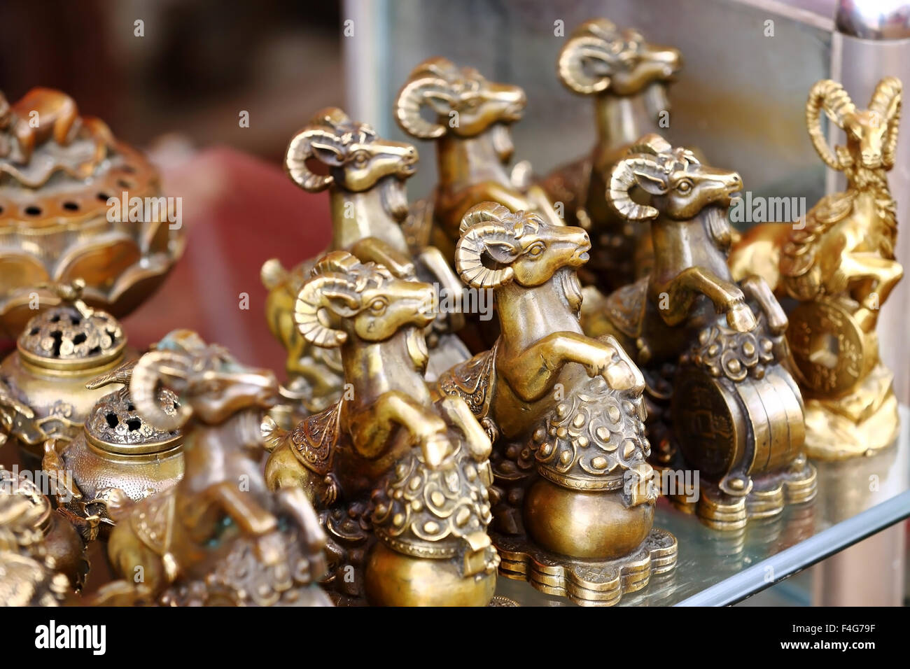 Traditional Vietnamese products on display Stock Photo - Alamy