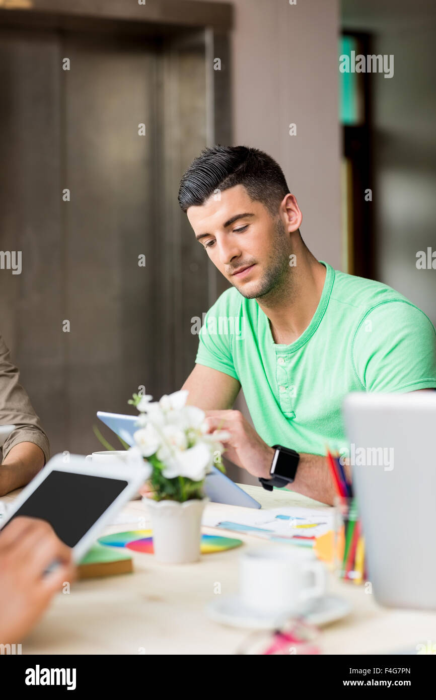 Group of students working on assignments Stock Photo - Alamy