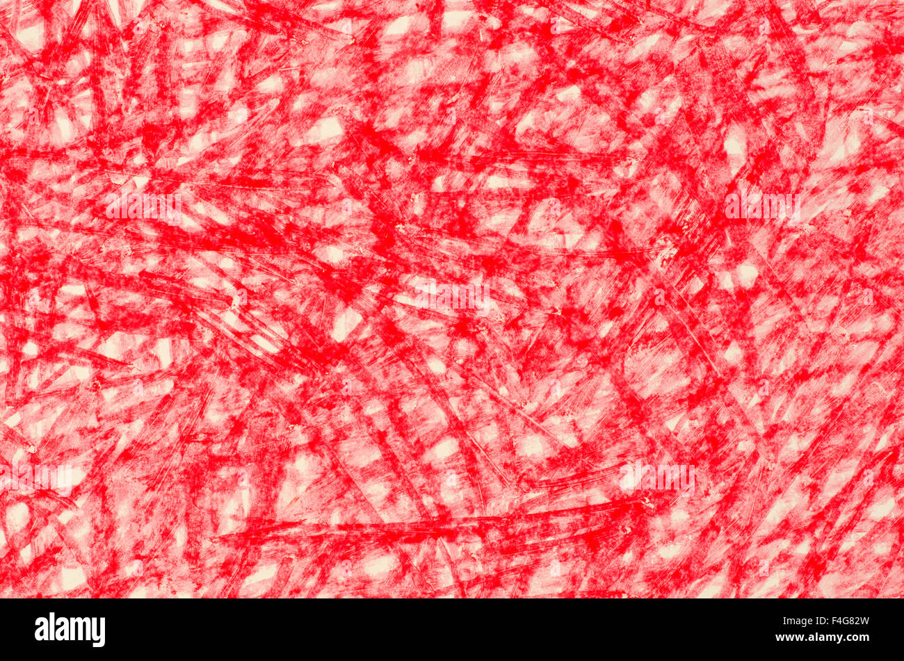 red crayon drawings on white paper background texture Stock Photo - Alamy