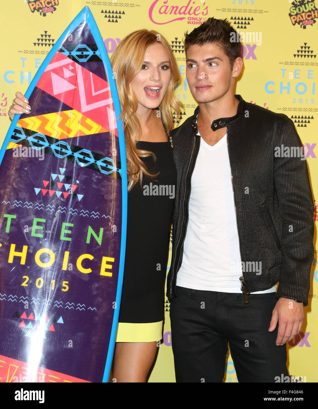 Celebrities attend Teen Choice Awards 2015 - Press Room at USC Galen ...