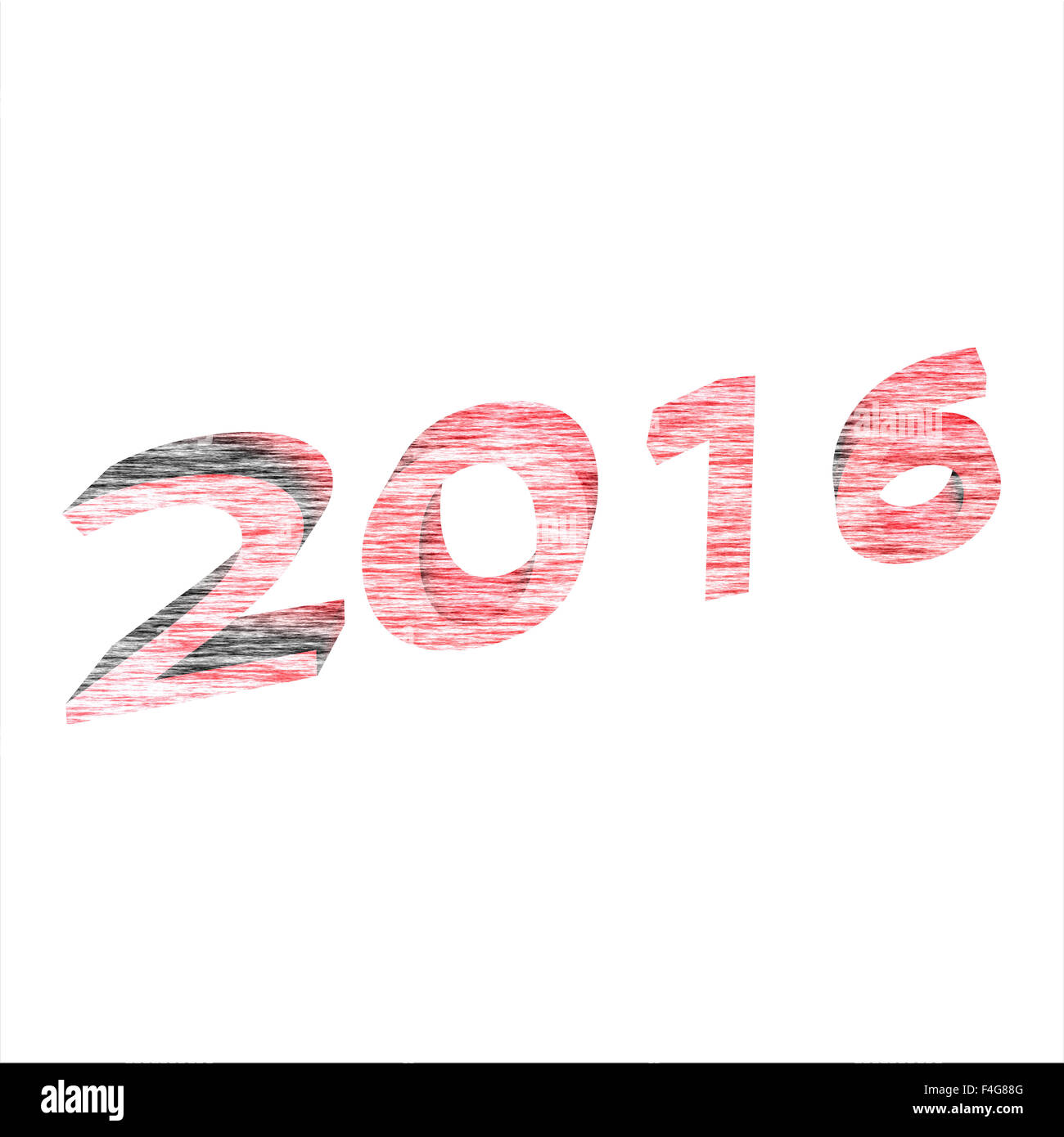 2015-2016 change represents the new year 2016 with white background ...