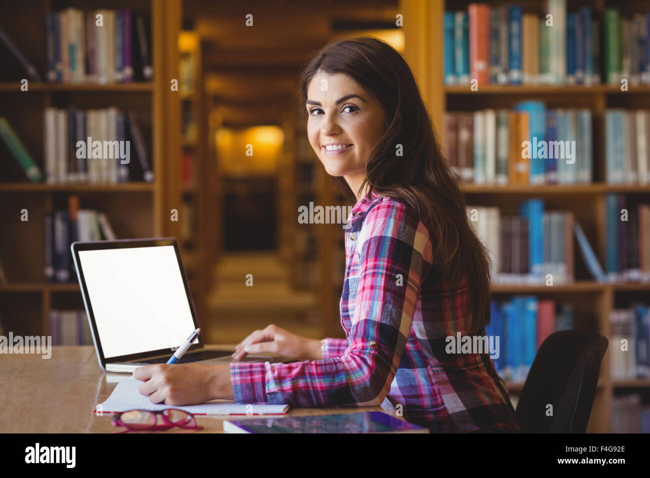 Laptop writing hi-res stock photography and images - Alamy