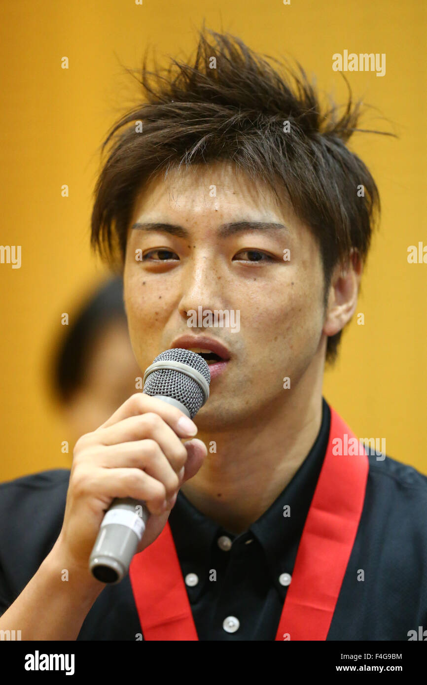 Chiba, Japan. 17th Oct, 2015. Shingo Fujii (JPN) Wheelchair Basketball : IWBF Asia Oceania ...