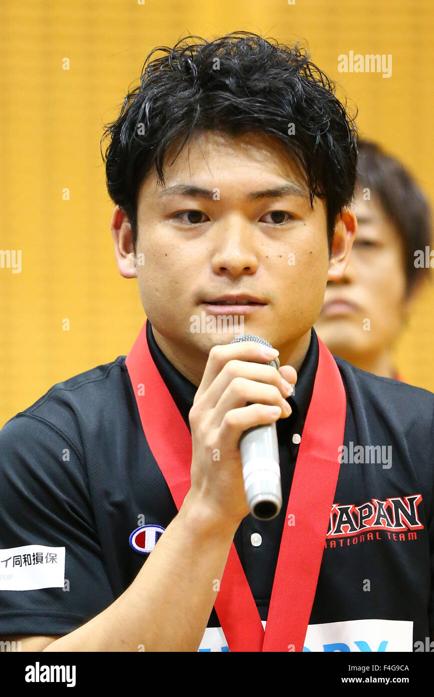 Chiba, Japan. 17th Oct, 2015. Akira Toyoshima (JPN) Wheelchair ...