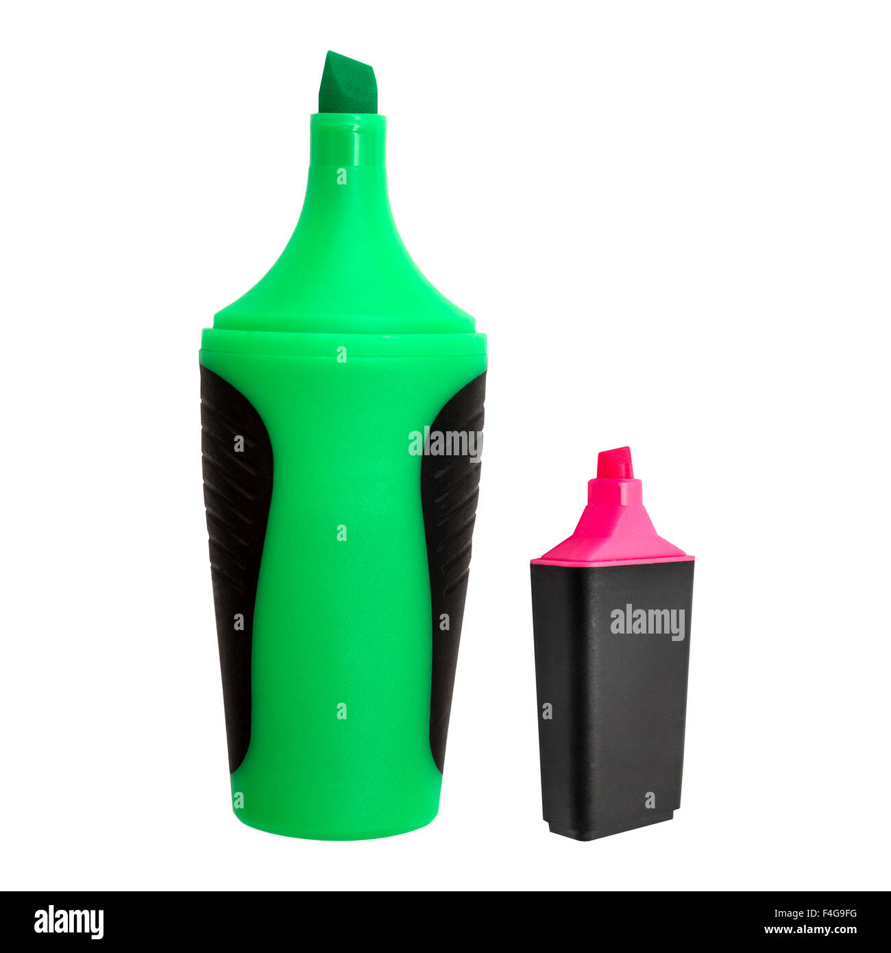 highlighter isolated on white background Stock Photo - Alamy