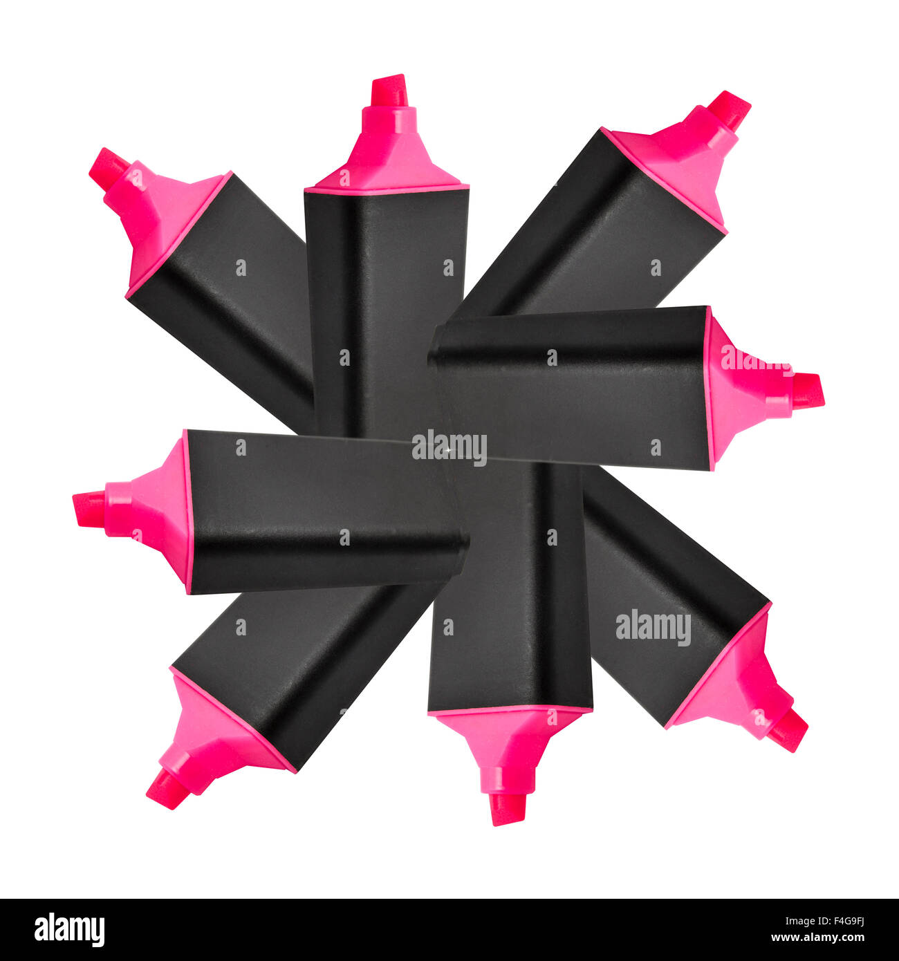 highlighter isolated on white background Stock Photo - Alamy