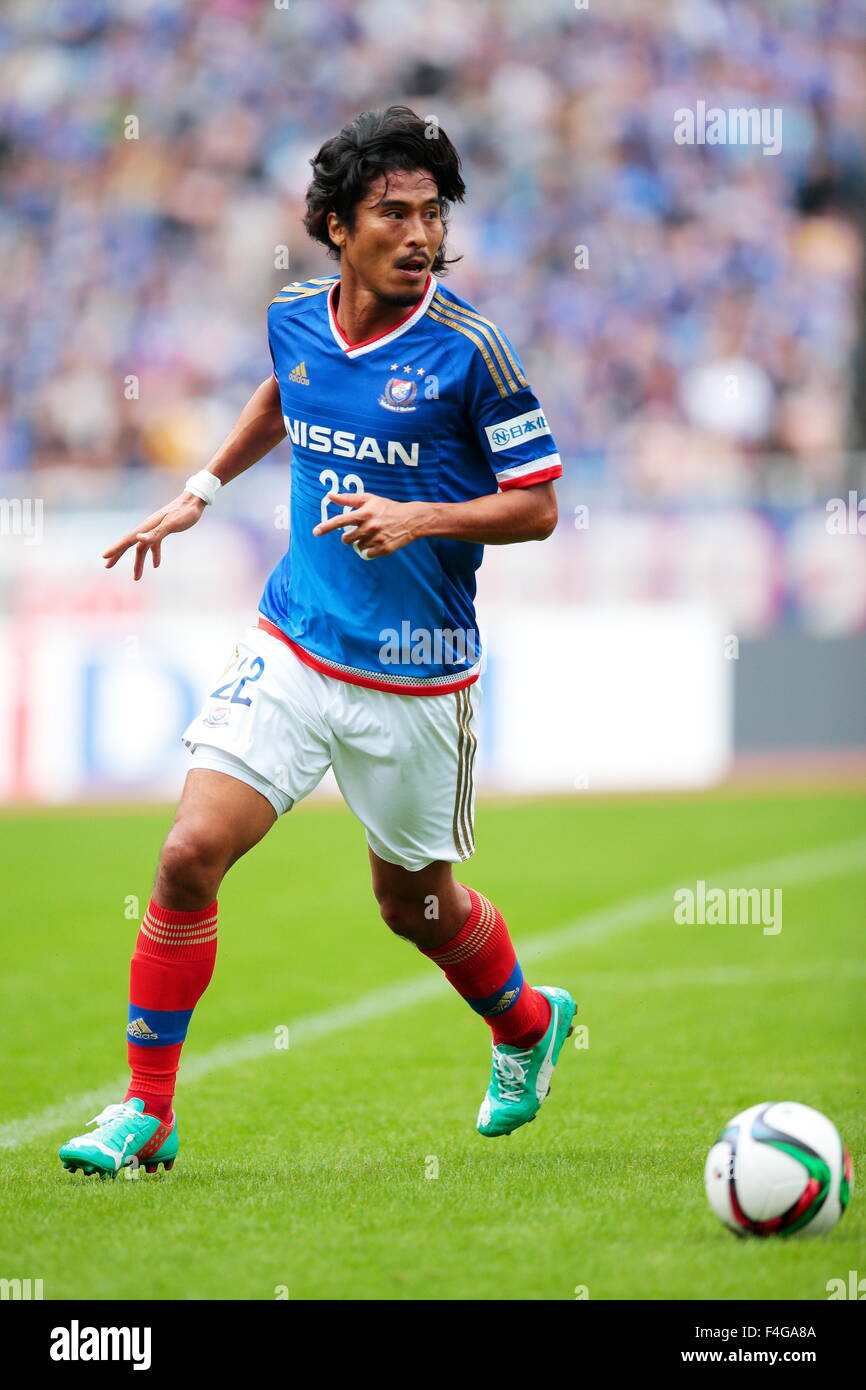 Kanagawa, Japan. 17th Oct, 2015. Yuji Nakazawa (F Marinos) Football ...
