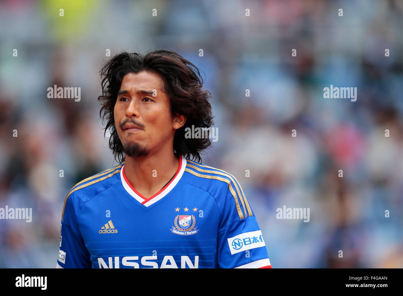 Kanagawa, Japan. 17th Oct, 2015. Yuji Nakazawa (F Marinos) Football ...