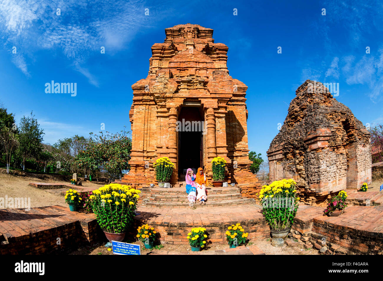 Ancient Cham temples in Phan Thiet, Vietnam Stock Photo - Alamy
