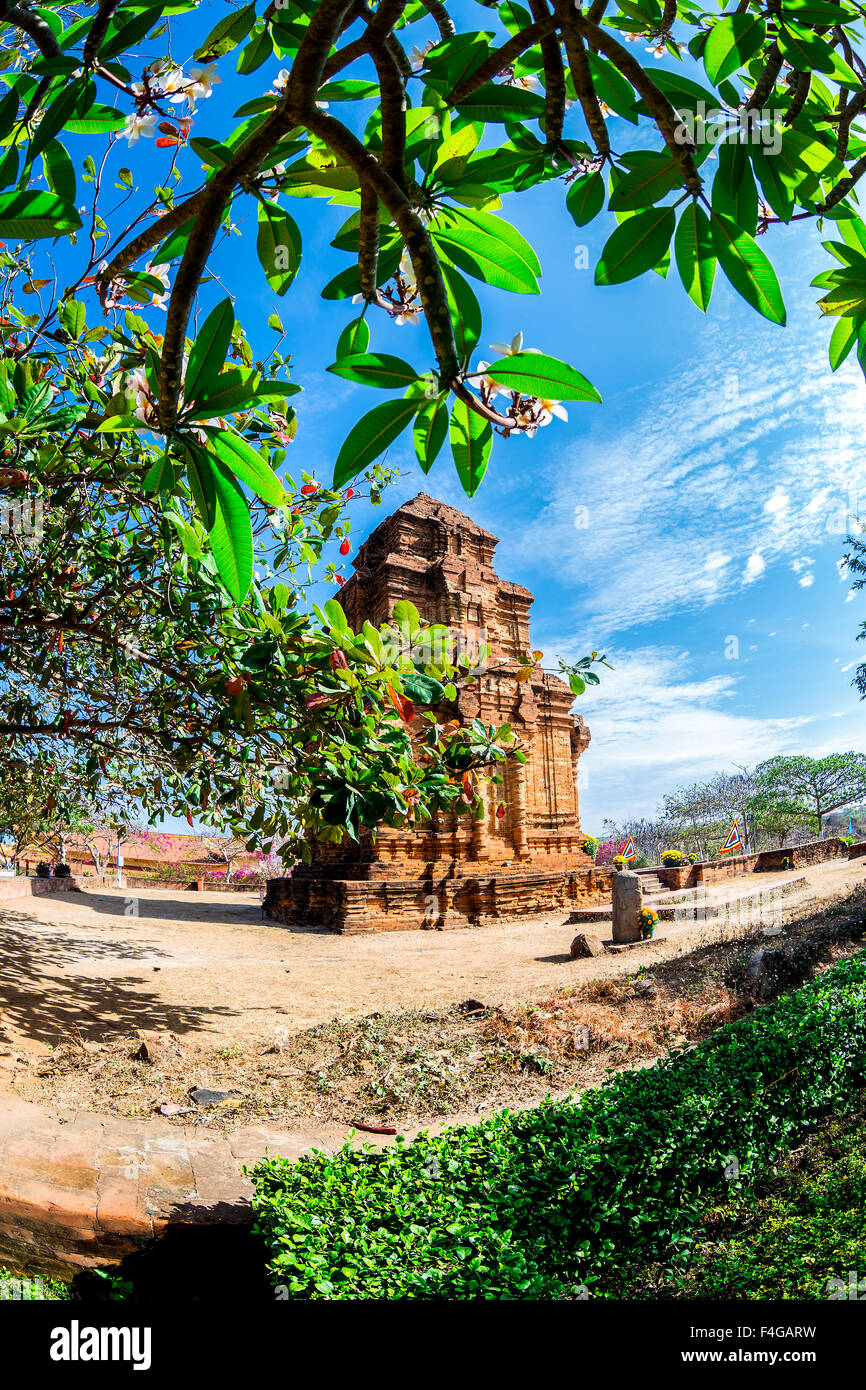 Ancient Cham temples in Phan Thiet, Vietnam Stock Photo - Alamy