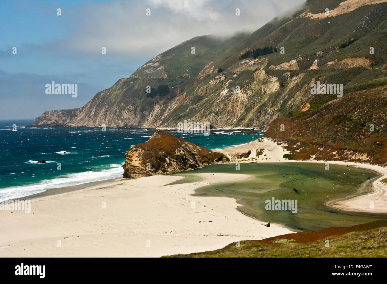 Little sur river beach hi-res stock photography and images - Alamy