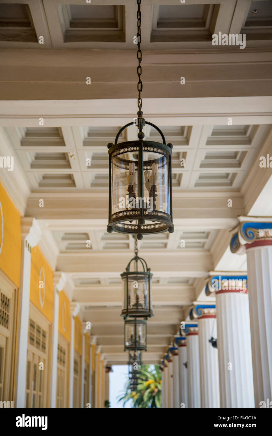 Achilleion palace at Corfu Stock Photo - Alamy