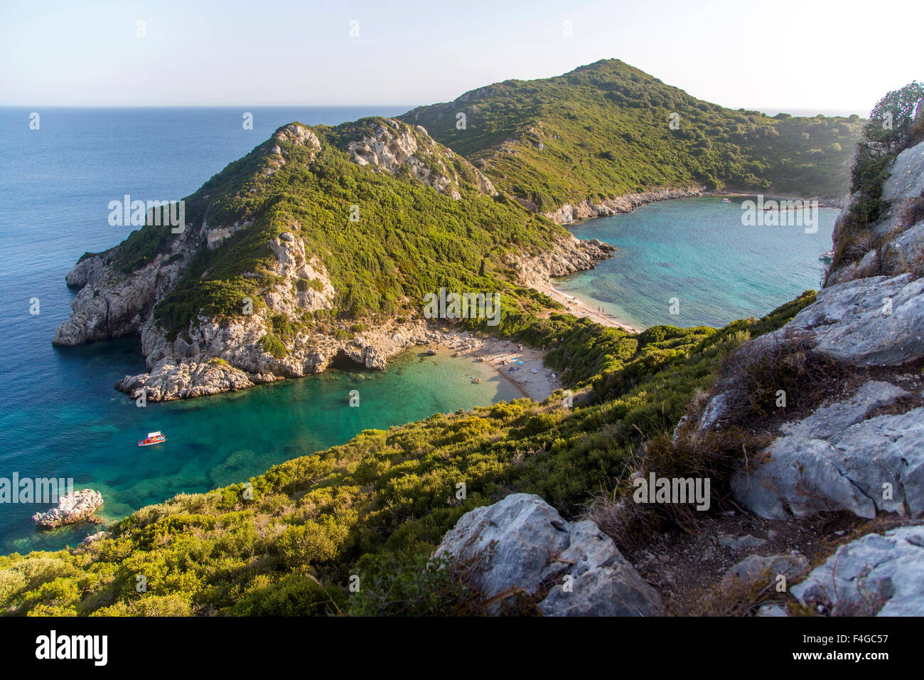 Porto Timoni, Greece Stock Photo - Alamy
